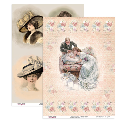 Decoupage Paper PEOPLE | a Huge Selection of Decoupage Paper 21x29.7cm ...