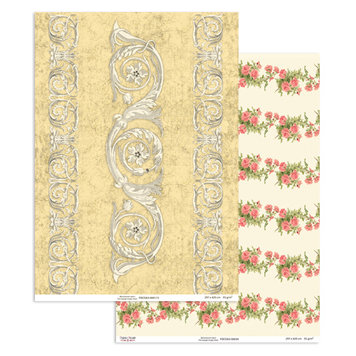 Decoupage Paper BORDERS. Huge Selection of Decoupage Paper Large Size ...